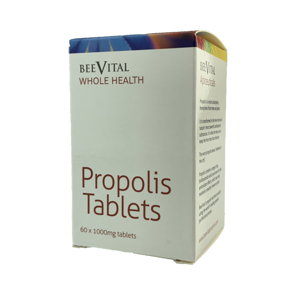 Bee Vital Propolis Tablets 1000mg 60 Pack – The Honey Doctor